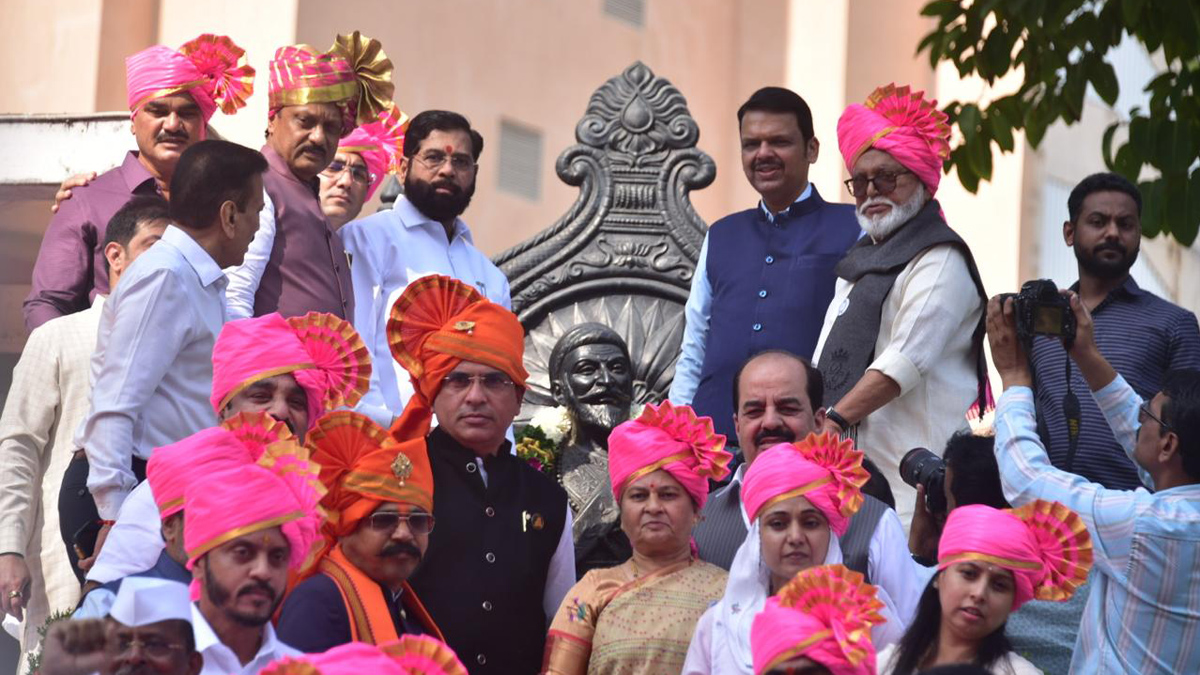 Maharashtra Assembly: Fadnavis, Eknath Shinde, Ajit Pawar take oath as MLAs; Opposition boycott ...