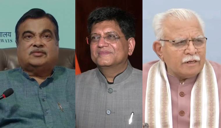 Nitin Gadkari Piyush Goyal In Bjps Second List Ex Haryana Cm Khattar