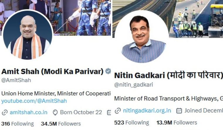 'Modi ka parivar': Here's why Amit Shah, Gadkari and Nadda changed ...