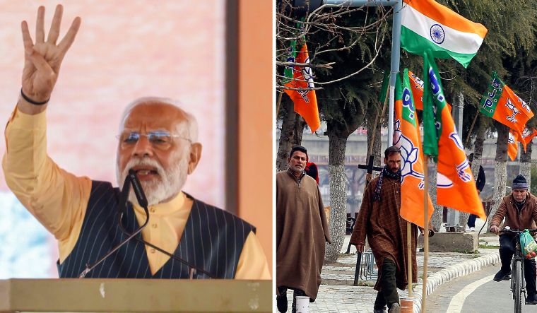 Modi in Kashmir: Tight security in Srinagar for PM's first visit since ...