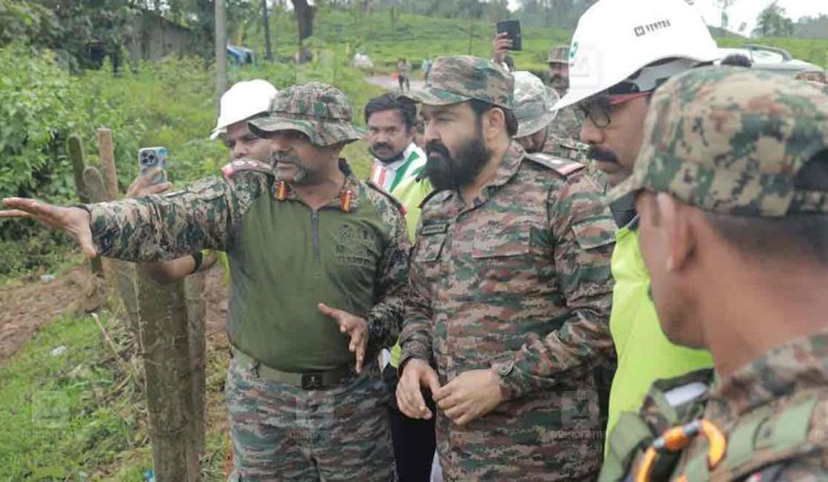 Why is Malayalam superstar Mohanlal visiting Wayanad landslide-hit ...