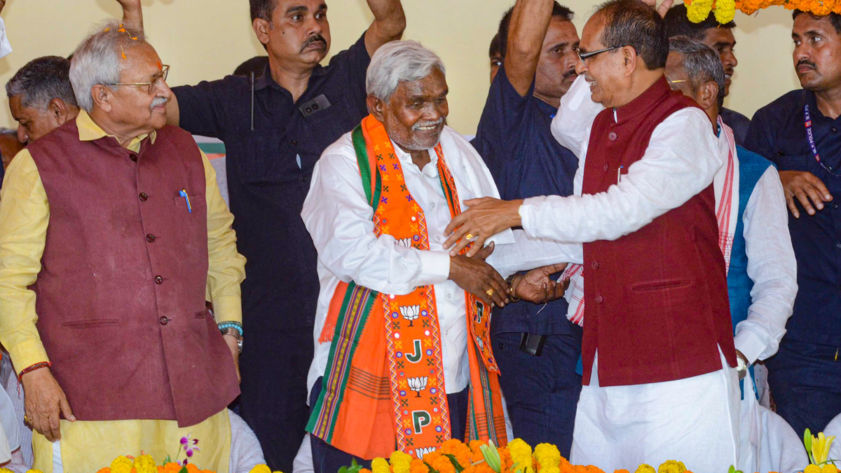 Former Jharkhand CM and JMM leader Champai Soren joins BJP- The Week
