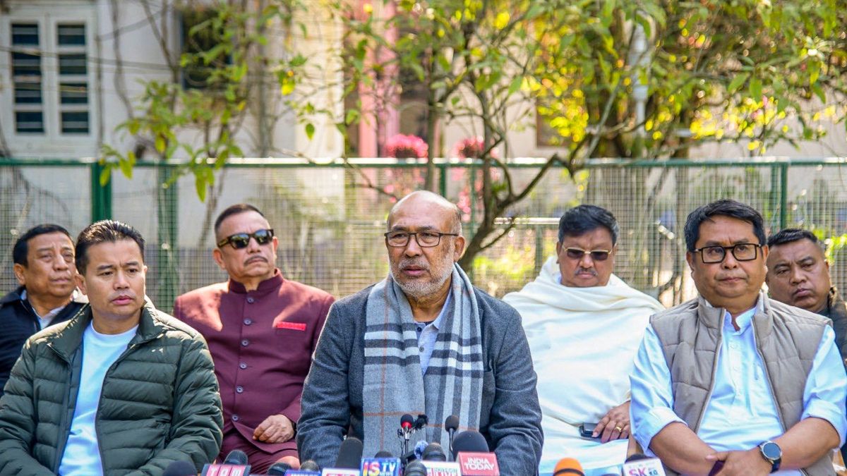 'It is your past sins that caused Manipur turmoil': Biren Singh attacks ...
