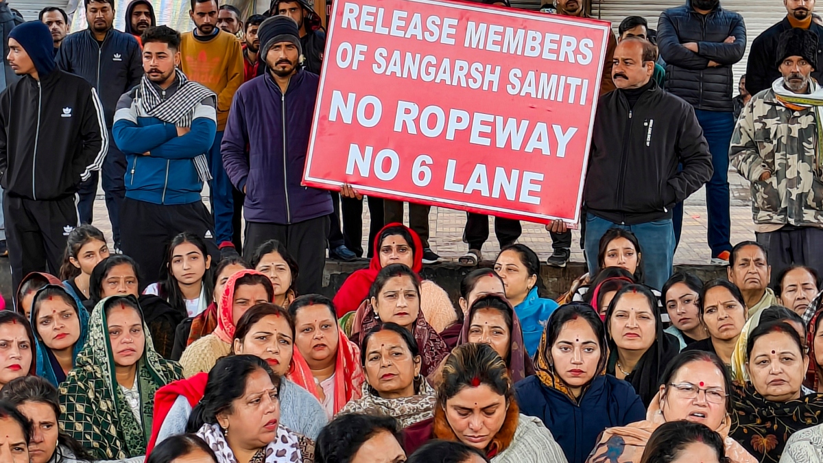 Protests against Katra ropeway project suspended after talks with govt ...