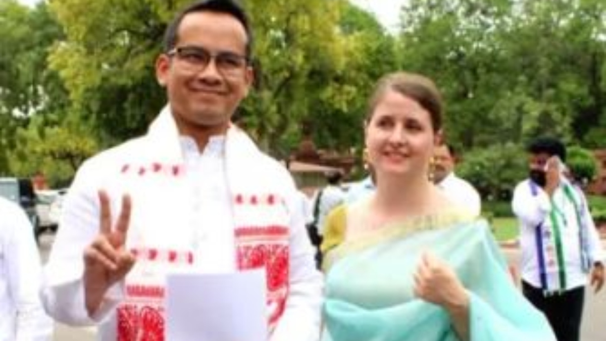 Who is Elizabeth Coleburn? Assam Congress leader Gaurav Gogoi's British ...