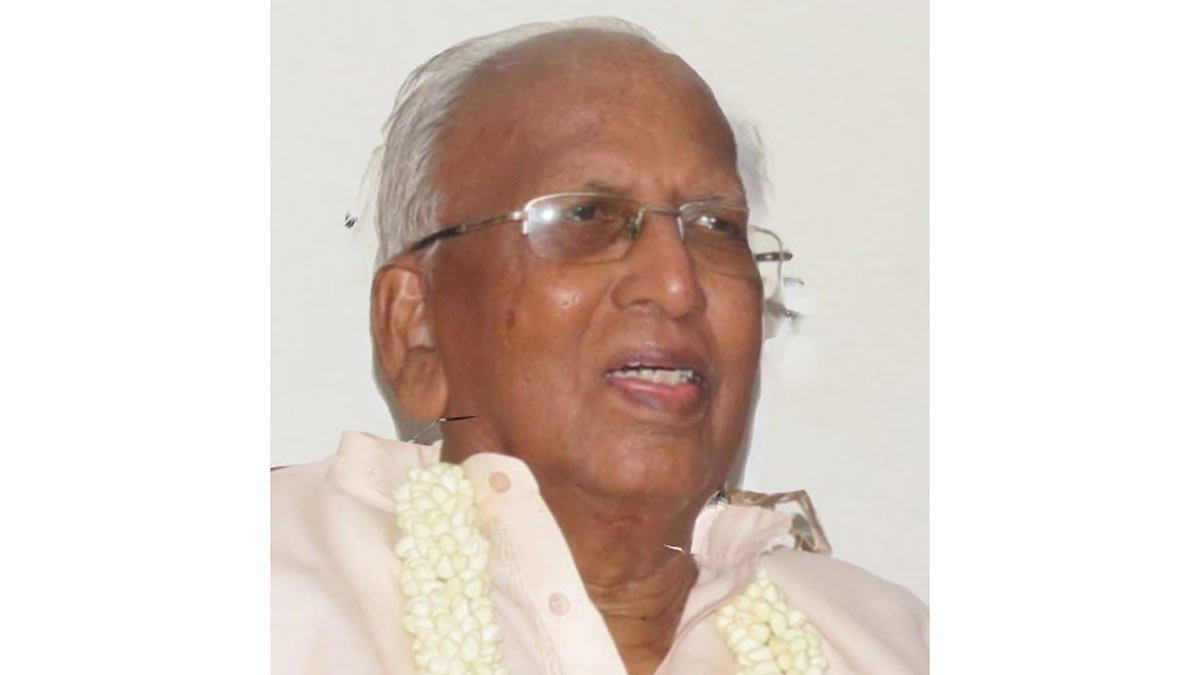 Mithra G. Augustine, zoologist and former principal of Madras Christian ...