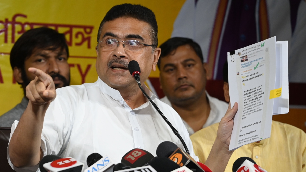 TMC government running illegal OBC survey for appeasement politics: Suvendu Adhikari- The Week
