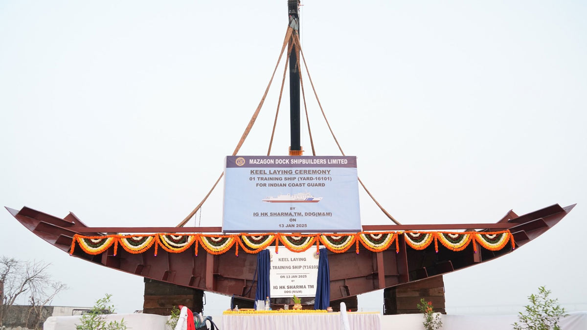 A new era in maritime training: Keel-laying ceremony of cutting-edge ...