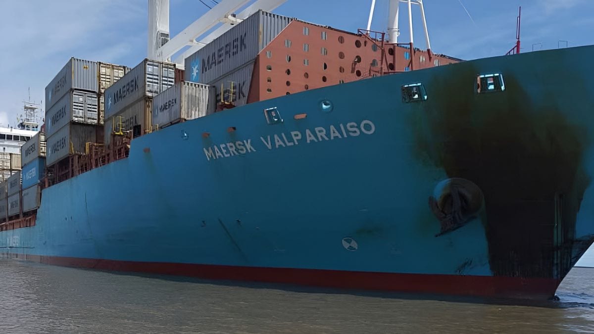 Nigeria ship collision: All 14 crew members confirmed safe after major ...