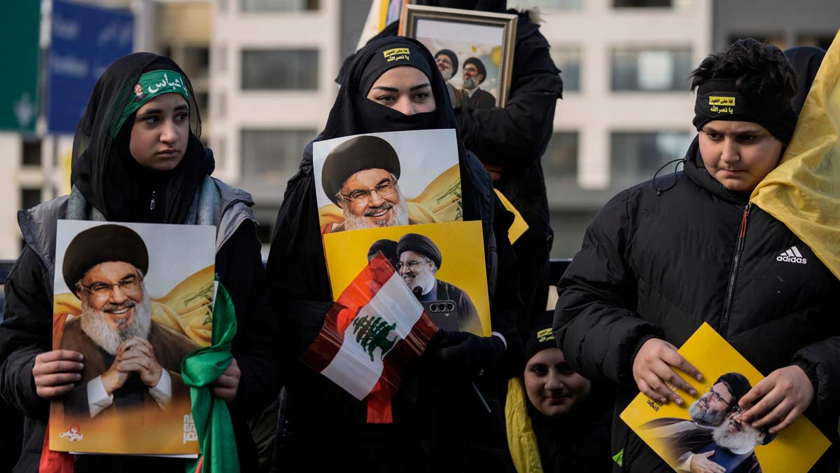 Lebanon witnesses biggest funeral in decades as Hezbollah former chief ...