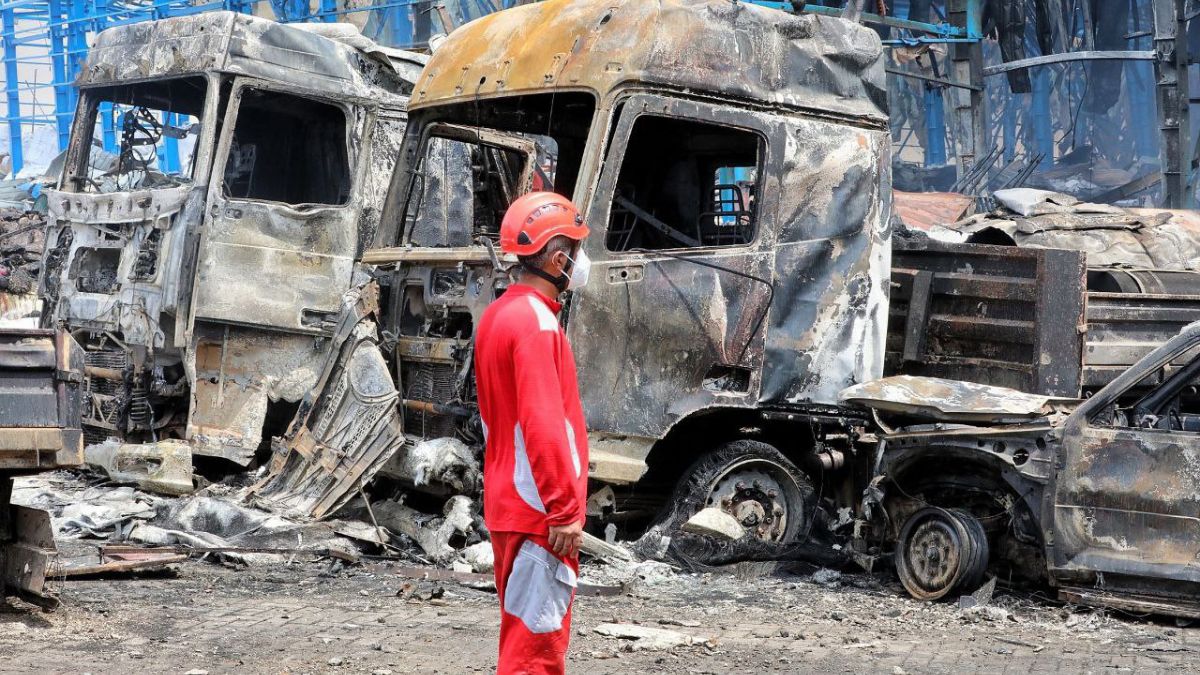 Is Iran covering up Shahid Rajaee port explosion that killed 70 people ...