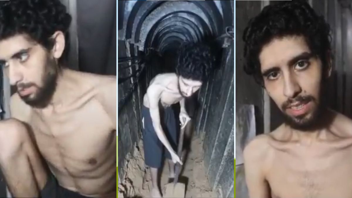 'I have been abandoned': Hamas hostage Evyatar David digs own grave in painful propaganda video ...