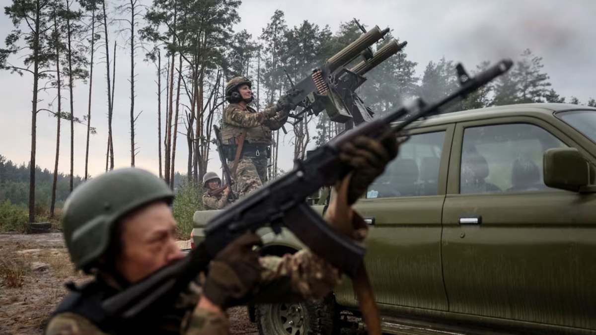 Ukraine's Witches of Bucha still shooting down Russian drones, says ...