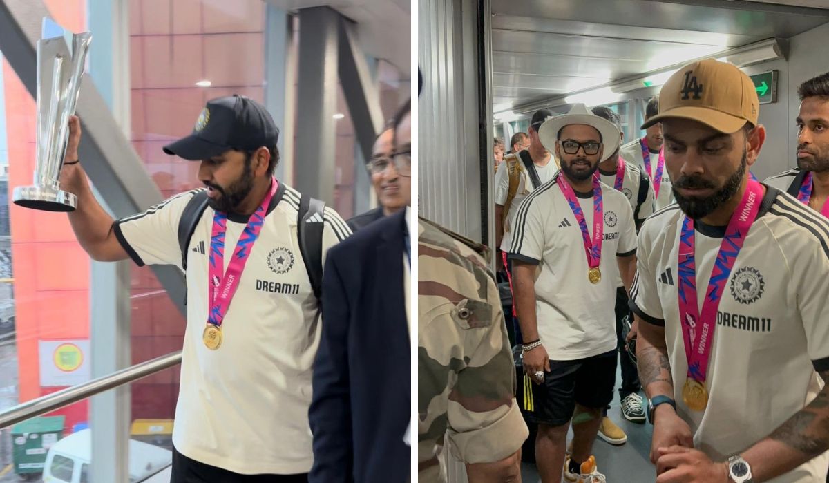 Team India lands in Delhi to a rousing welcome; to meet PM today at his ...