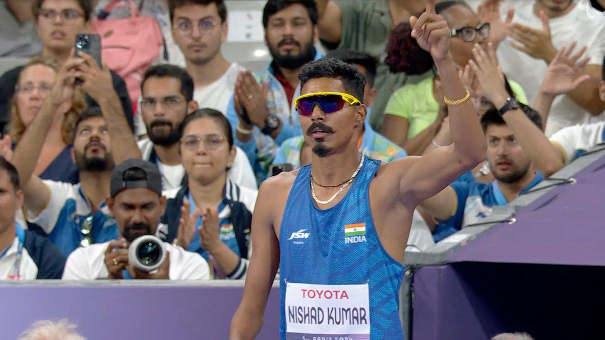Paris Paralympics: Nishad Kumar wins silver in high jump T47 category ...