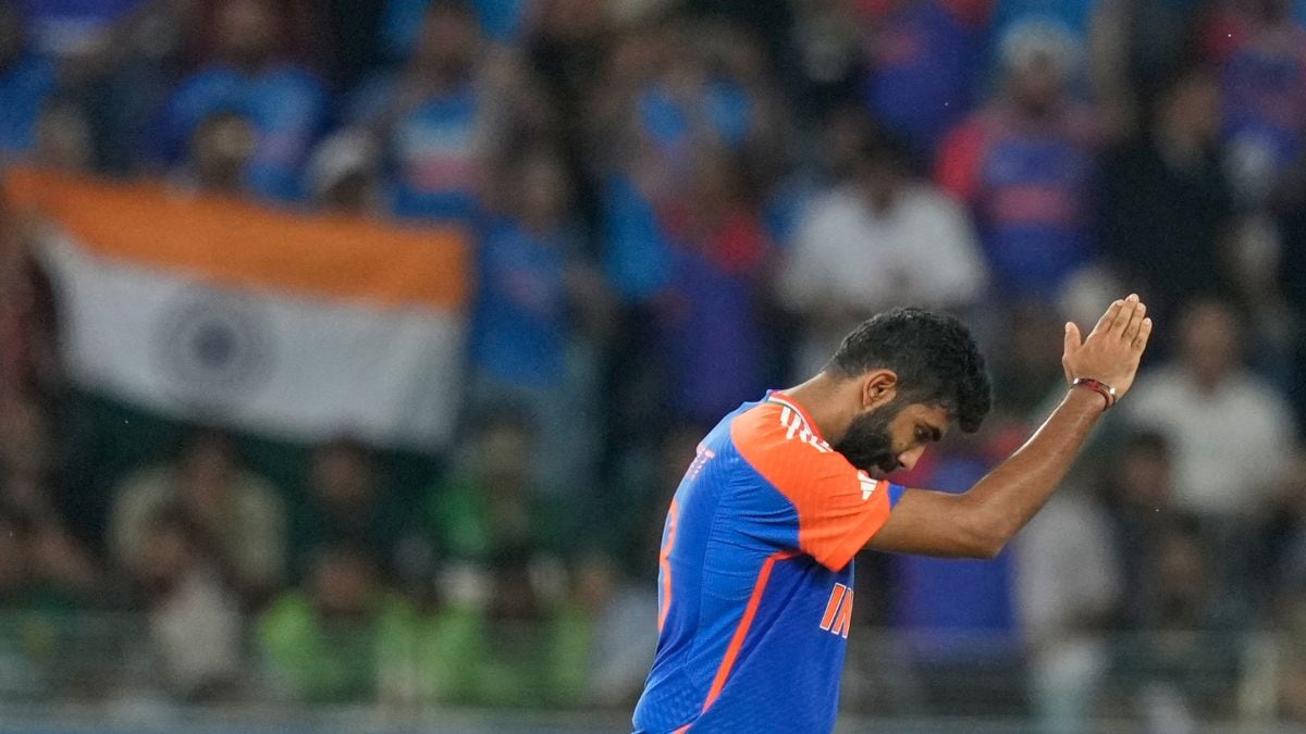 WATCH: Jasprit Bumrah's 'aeroplane celebration' to Haris Rauf in the ...