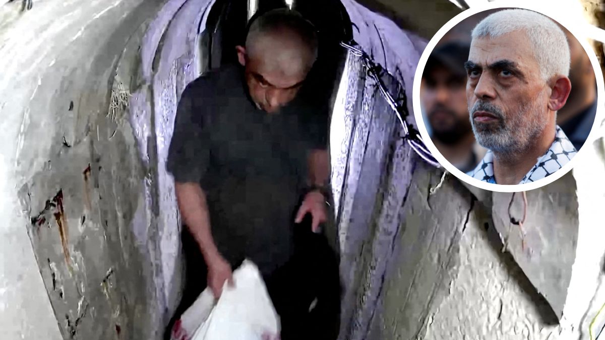 VIDEO | Watch Yahya Sinwar, wife and children escaping through Khan ...