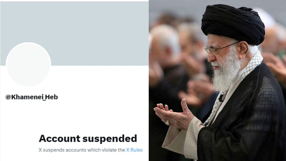 Why did X suspend Ayatollah Khamenei's Hebrew account a day after ...