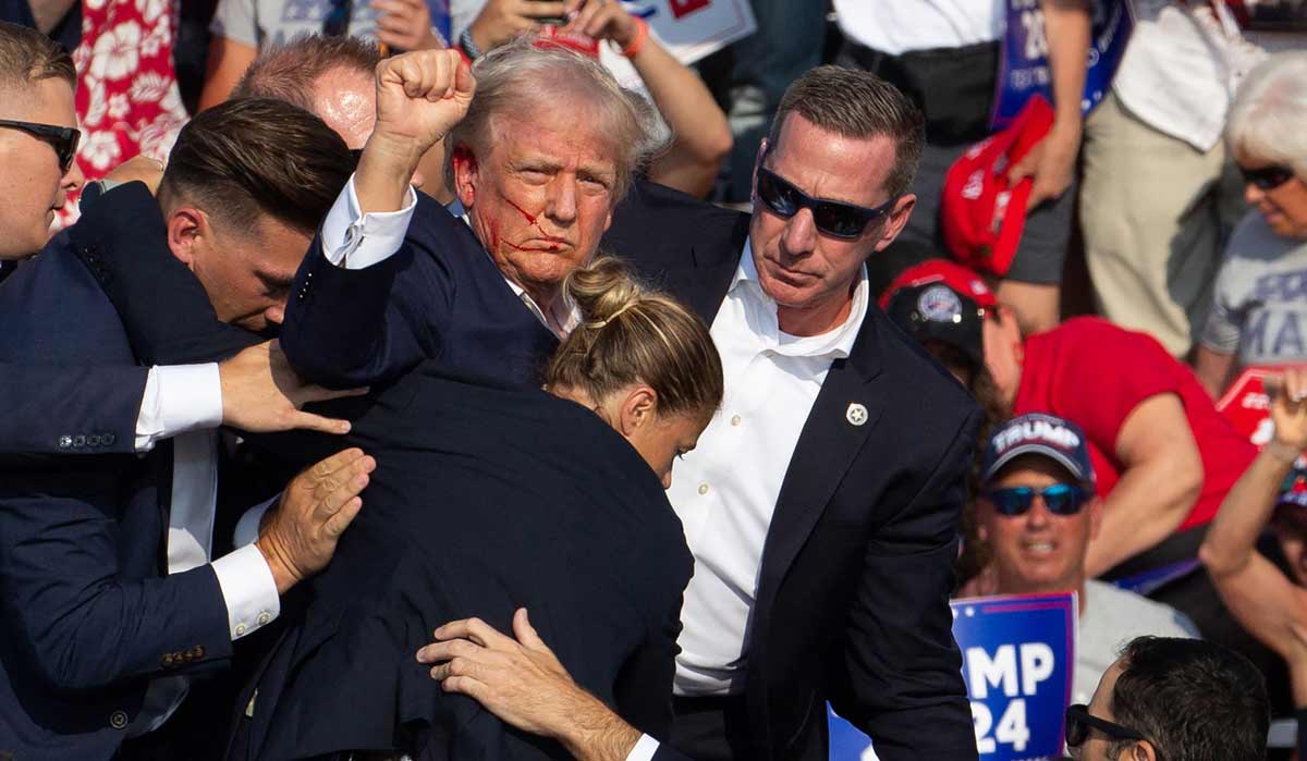 'Bullet pierced upper part of my ear': Trump reacts after escaping ...