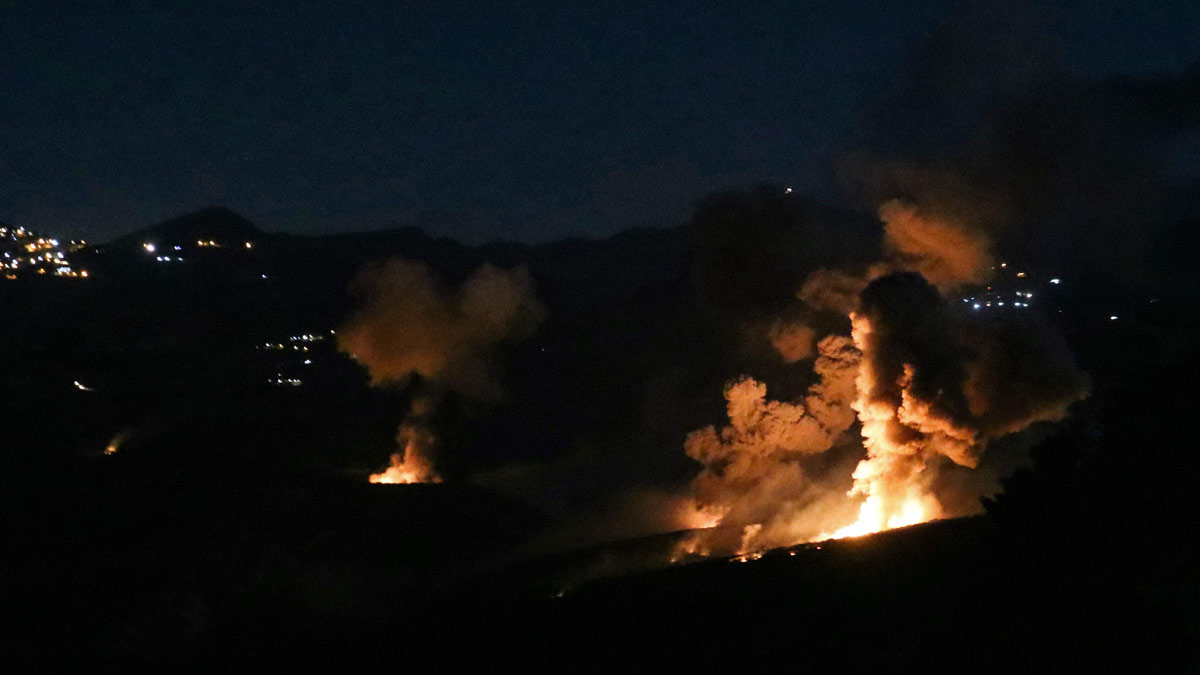 Israel launches massive airstrike on Hezbollah targets in Lebanon- The Week