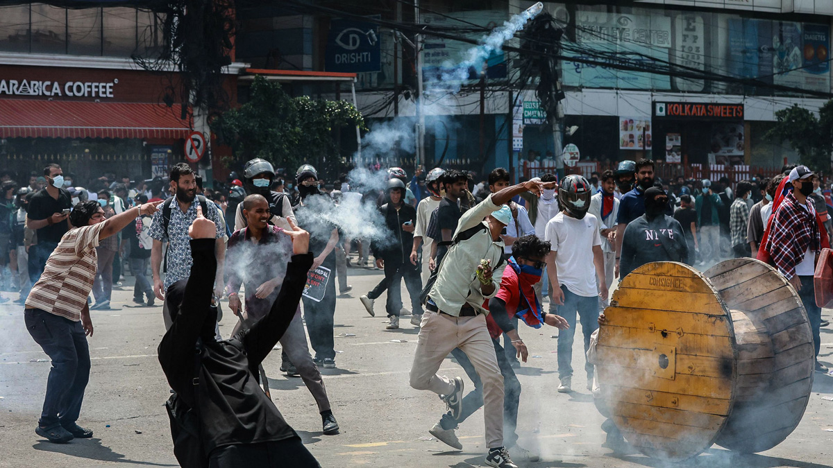 Nepal protest: Home Minister Ramesh Lekhak quits as death toll in ...